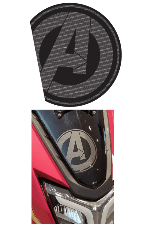 Ntorq A Logo Sticker Not Original | Ntorq A Logo Graphics