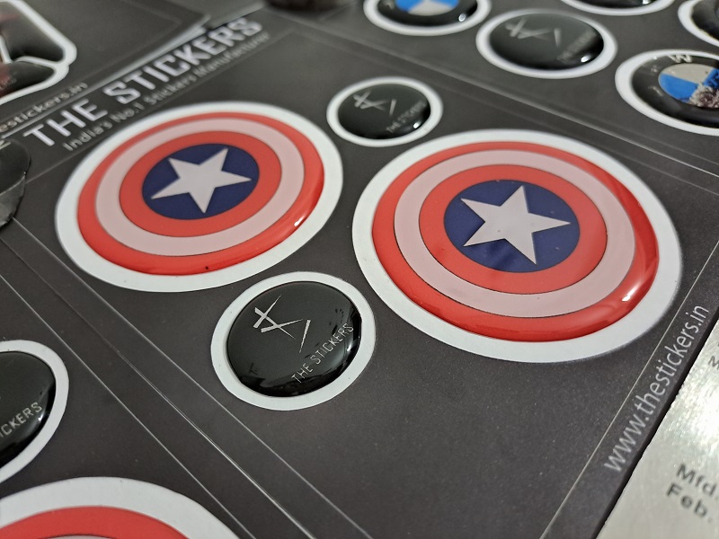 Shield Logo Sticker | Shield Logo For Bike