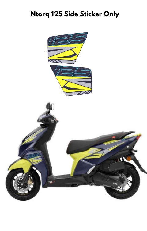 Ntorq XT Side Panel Sticker | Ntorq XT Side Sticker