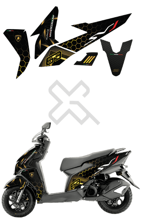 Buy Premium Ntorq Graphics Bike Stickers | Grayfixx