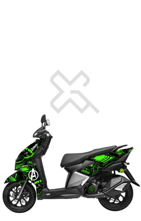 Buy Premium Ntorq Graphics Bike Stickers | Grayfixx