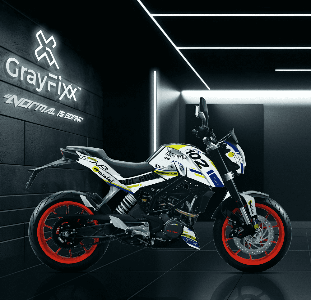 Duke 125 Full Sticker | Duke 200 Full Graphics