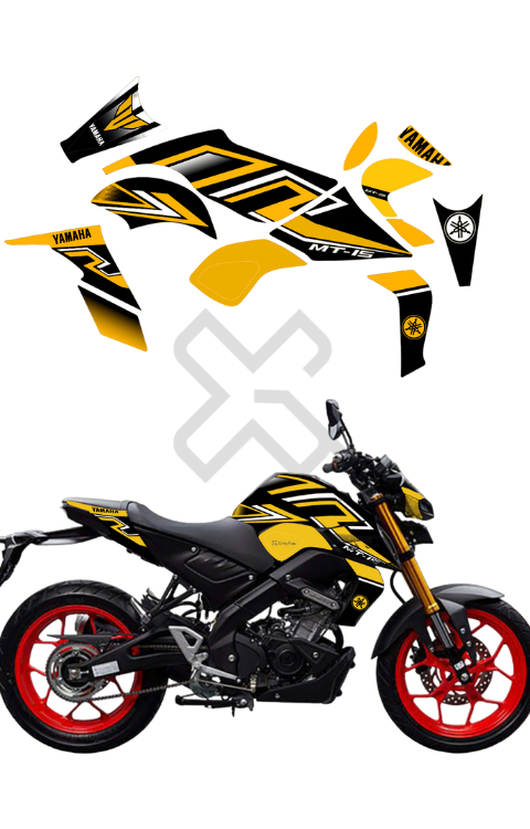 MT15 Lagoon Edition Full Sticker