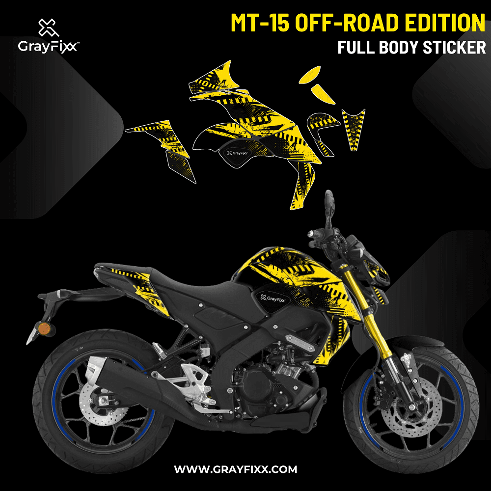 MT 15 Off Road Edition Full Body Sticker