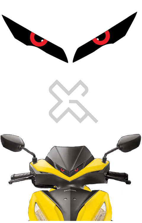 Buy Premium Honda Bike Stickers | Grayfixx