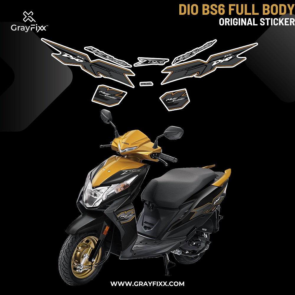 Honda Dio Original Sticker | Honda Dio Bs6 Graphics