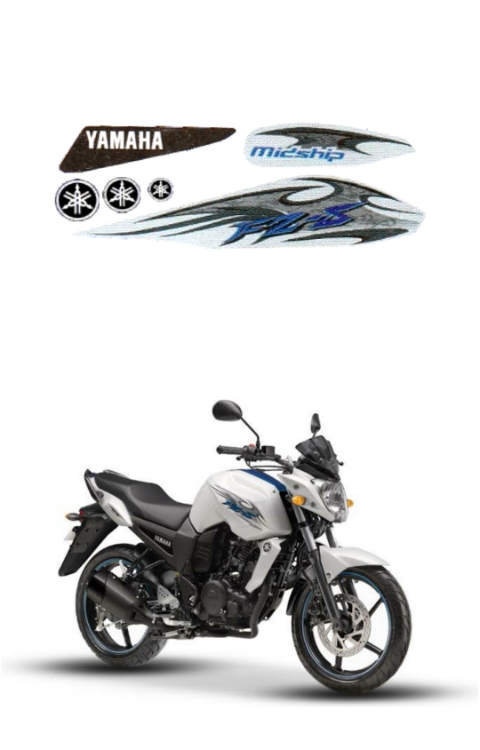 Yamaha fzs v3 Graphics | Yamaha fz white Stickers